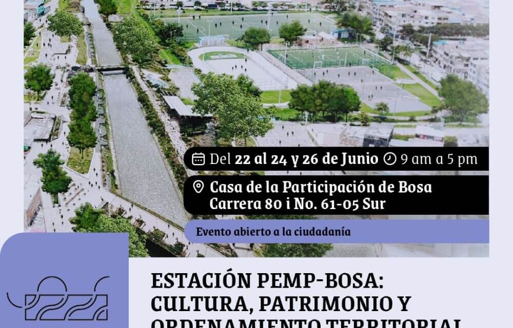 La Estación PEMP-Bosa: Un espacio de encuentro y construcción colectiva ...